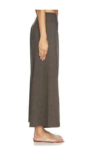 Proenza Schouler White Label Calla Pant - Coffee