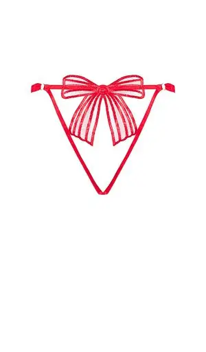Bluebella Annabel Open-back Brief - Red