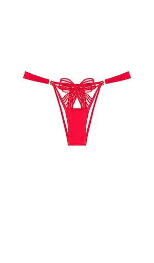 Bluebella Annabel Open-back Brief - Red