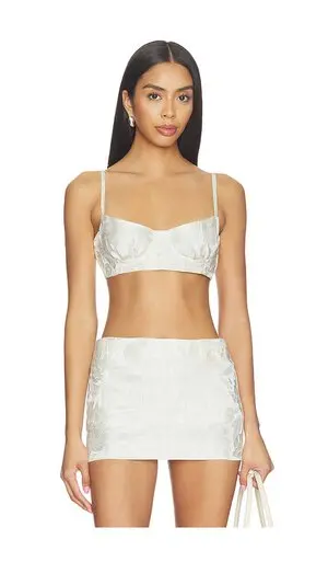 MILKWHITE Bralette Top