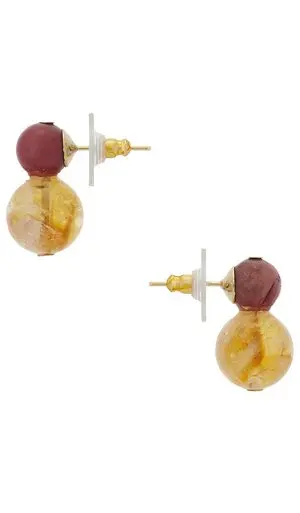 JENNIFER BEHR Cara Earrings - Citrine Multi
