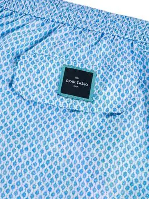 GRAN SASSO Patterned Swim Shorts