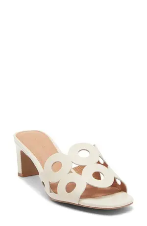 CECILIA NEW YORK Belmont Cutout Slide Sandal - Bone
