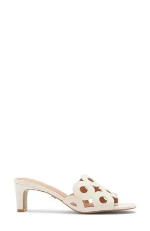 CECILIA NEW YORK Belmont Cutout Slide Sandal - Bone