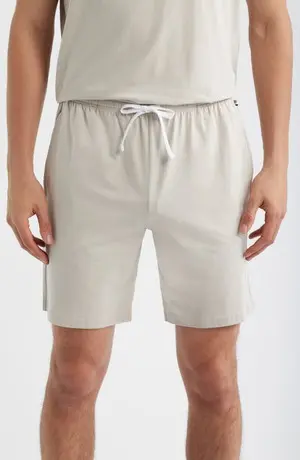 BOSS Mix Match Pajama Shorts - Open Grey