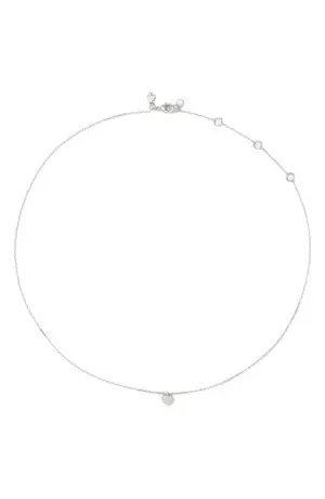 Kate Spade New York Heart Pendant Link Necklace - Silver