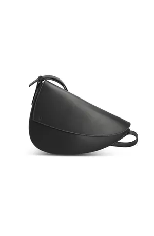 KAAI Rebel Leather Crossbody Bag - Black