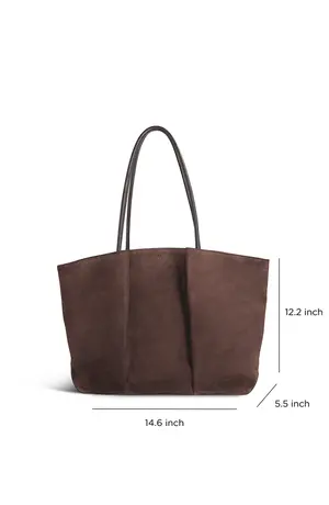KAAI Horizon Leather Tote Bag - Espresso