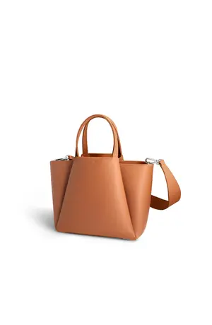 KAAI Mini Pyramid Leather Crossbody Bag