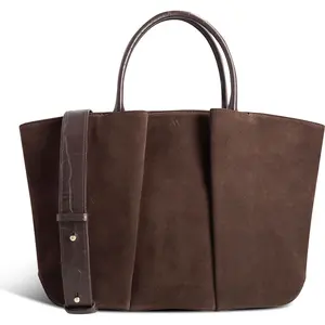 KAAI Mini Horizon Leather Crossbody Bag - Espresso