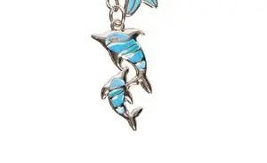 BEACHCOMBERS Dolphin Keychain