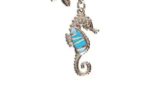 BEACHCOMBERS Seahorse Keychain