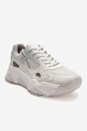 PROLOGUE SHOES Pleur Fashion Sneaker - White