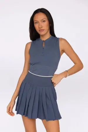 FORE-TÉ CLUB ATTIRE Clara Tennis Skort - Midnight