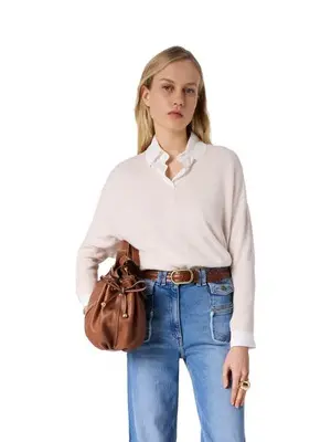 Gerard Darel V Neck Sweaters For Women