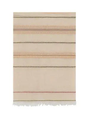 Gerard Darel Dana Striped Scarf - Beige