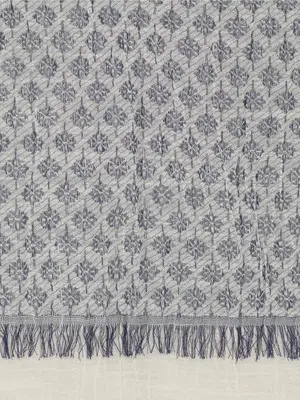 Gerard Darel Doralia Crinkle Scarf - Sky Blue