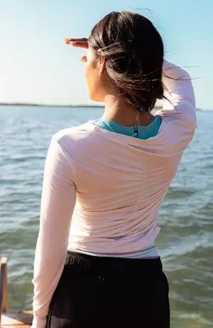 NANI Ruched Sun Shirt - Vanilla
