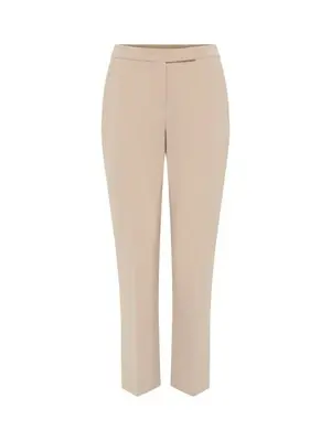 Gerard Darel Alya Tailored Mid Rise Trousers - Beige