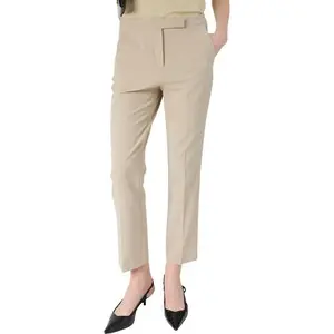Gerard Darel Alya Tailored Mid Rise Trousers - Beige
