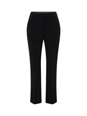 Gerard Darel Alya Tailored Mid Rise Trousers - Black