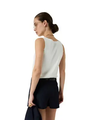 Gerard Darel Lucina Round Neck Knit Vest