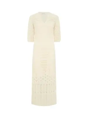 Gerard Darel Riana Crochet Maxi Dress