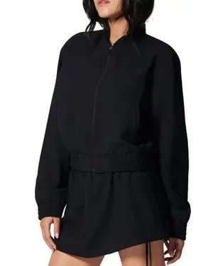 Kiki De Montparnasse Suiting Bomber Jacket - Black