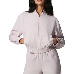 Kiki De Montparnasse Suiting Bomber Jacket - Blossom