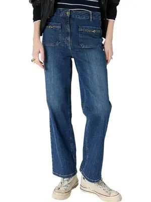 Gerard Darel Medium Wash Jeans For Women