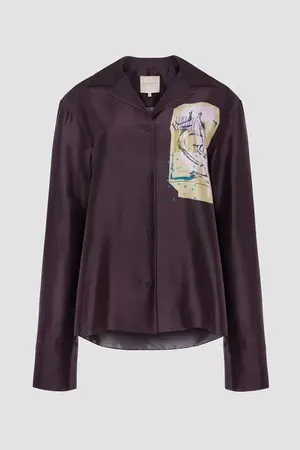 ROKSANDA Delan Printed Silk Blouse