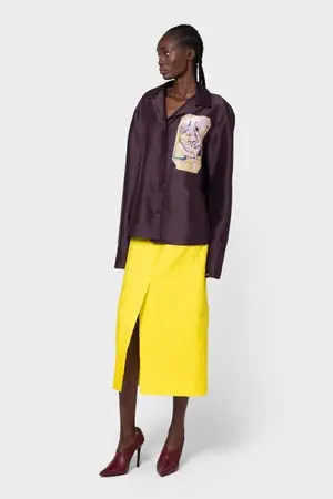 ROKSANDA Delan Printed Silk Blouse