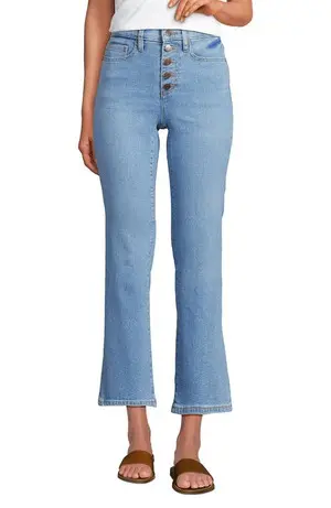 Lands' End Button Detailed Bottoms For Women