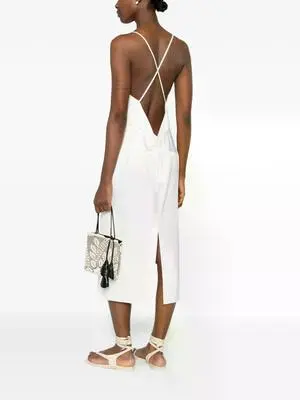 N°21 V-neck Midi Dress
