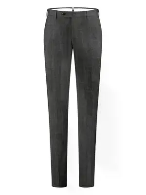 PT TORINO Check-pattern Trousers - Grey