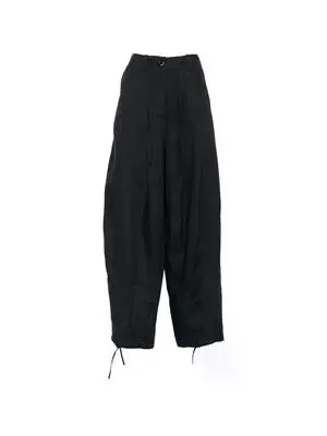 NINE:INTHE:MORNING Belt-loops Palazzo Pants - Blue