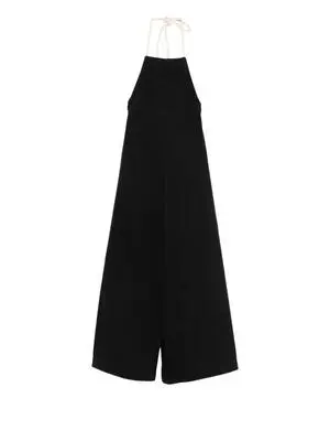 OSKLEN Halterneck Jumpsuit - Black