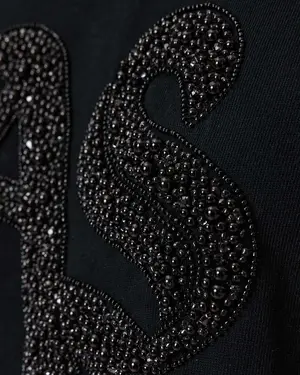 ALLSAINTS Icon Amelie Embellished Cotton T-shirt
