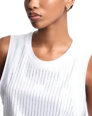 Emporio Armani Embellished Tank Top