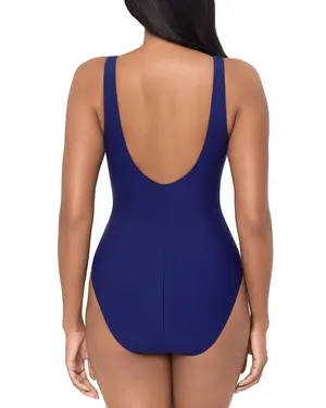Magicsuit Solid Yara One Piece Swimsuit - Galaxy