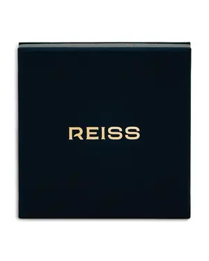 REISS Paige Sculptural Choker Necklace - Gold
