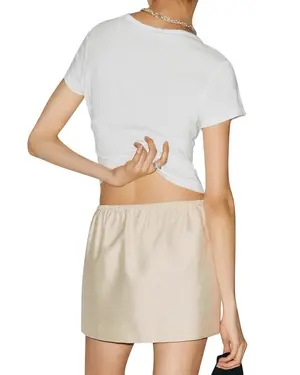 REFORMATION Elva Skirt - Ivory