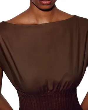 REFORMATION Aintana Dress - Cafe