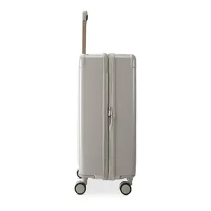 HEDGREN Nostos Glossy Medium Spinner Checked Bag - Pebble