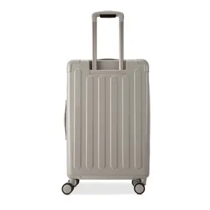 HEDGREN Nostos Glossy Medium Spinner Checked Bag - Pebble