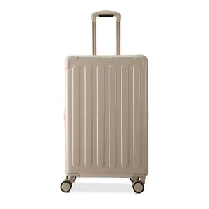 HEDGREN Nostos Glossy Medium Spinner Checked Bag - Sahara