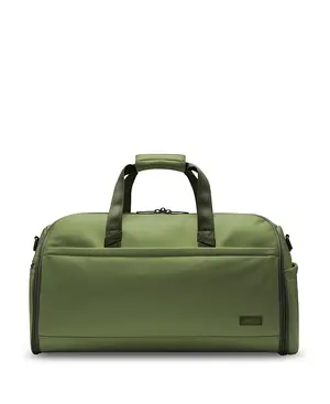 HALFDAY Leather Garment Travel Duffel Bag - Leaf