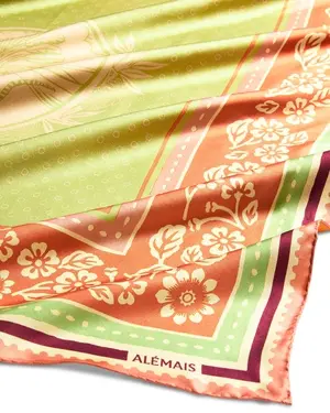 ALEMAIS Alberta Silk Scarf