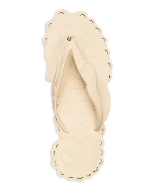 Zimmermann Thong Sandals - Milk
