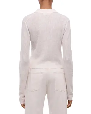 Helmut Lang Linen Blend Knit Shirt